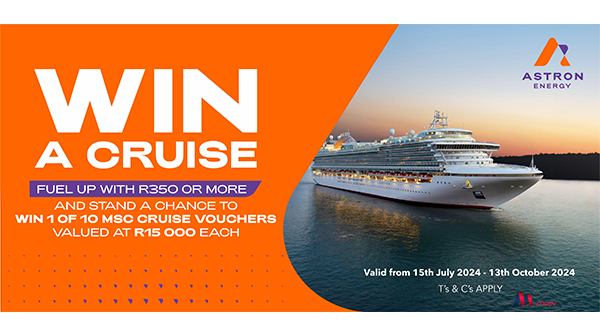 Moov Fuel - Win 1 OF 10 MSC Cruise Holiday Vouchers | Moov Energy